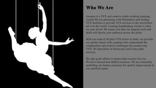 Vfx roto + cleanplate profile | PDF