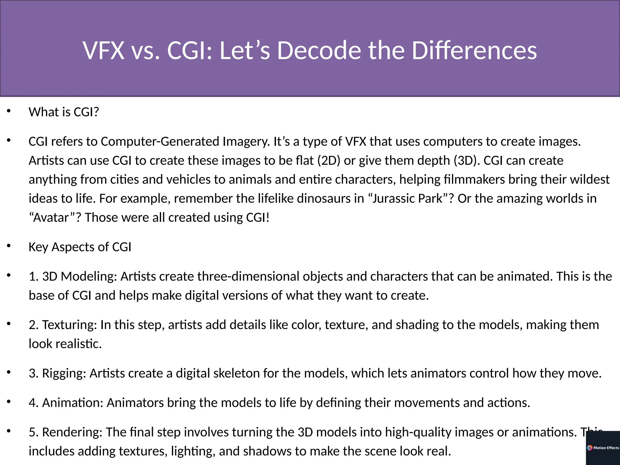 VFX vs. CGI Let’s Decode the Differences.pptx