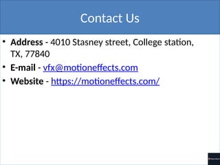 VFX vs. CGI Let’s Decode the Differences.pptx
