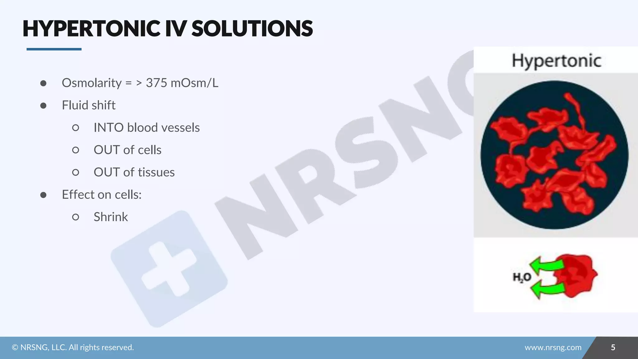 Hypertonic Solutions (Fluid and Electrolytes) | PDF