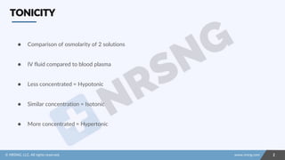 Hypertonic Solutions (Fluid and Electrolytes) | PDF | Chemistry | Science