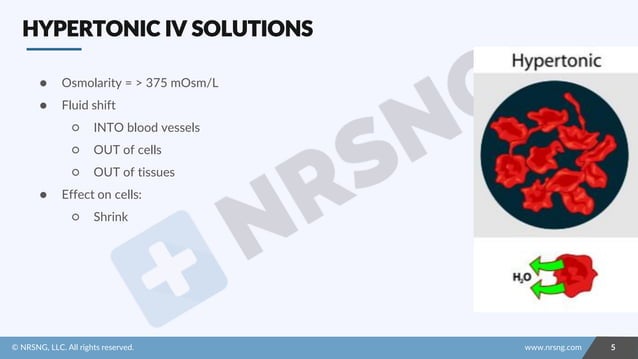 Hypertonic Solutions (Fluid and Electrolytes) | PDF | Chemistry | Science