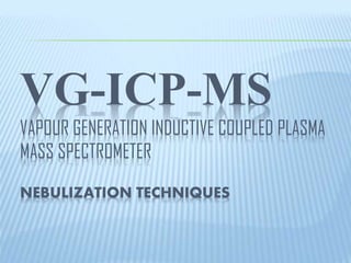 ICP-MS Inductively-coupled Plasma-mass Spectrometry By , 53% OFF
