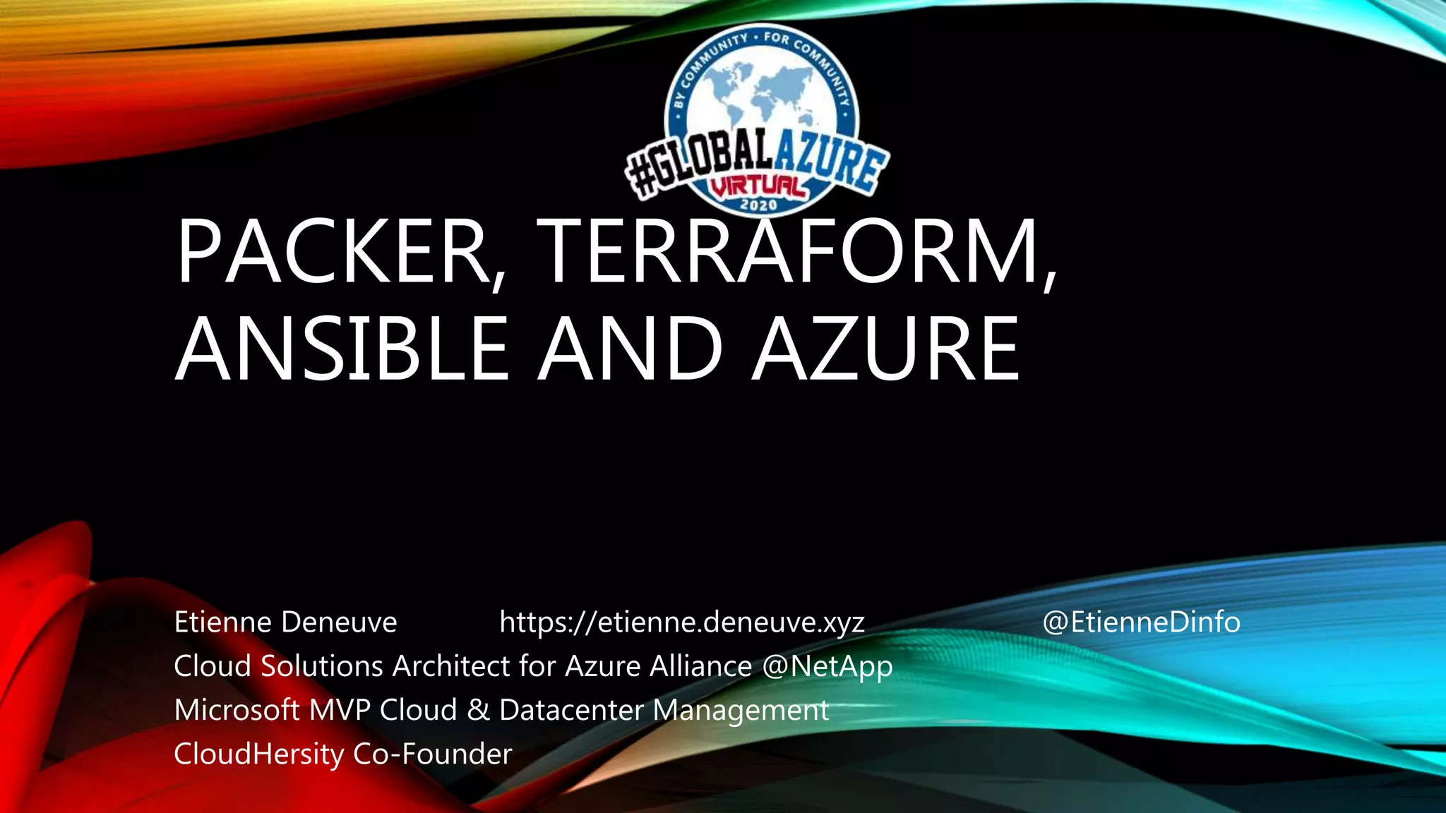 Packer, Terraform, Ansible avec Azure | PPT