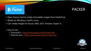 Packer, Terraform, Ansible avec Azure | PPT