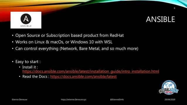Packer Terraform Ansible Avec Azure Ppt