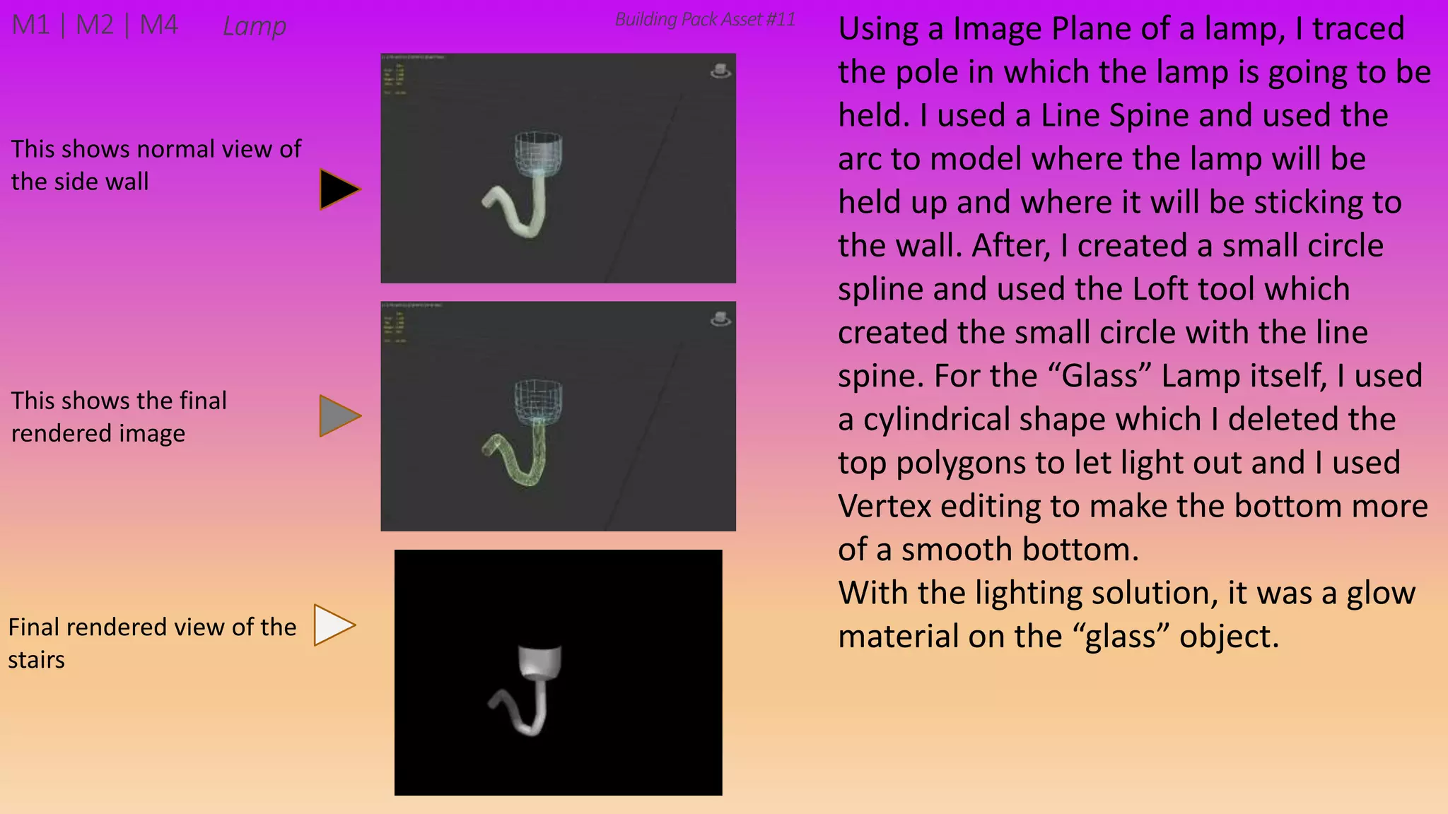 Polygon Models + Final Render | PPT