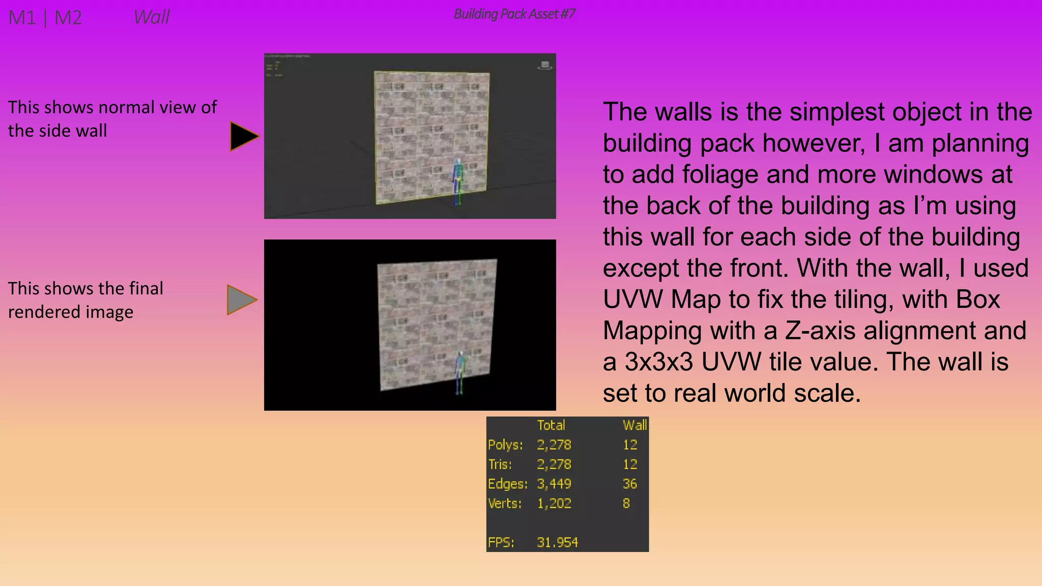 Polygon Models + Final Render | PPT
