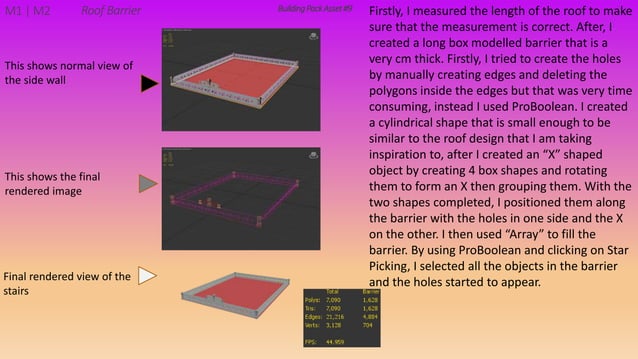 Polygon Models + Final Render | PPT