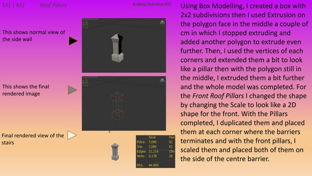 Polygon Models + Final Render | PPT