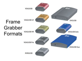 VGA to USB & DVI to USB Frame Grabbers | PPTX | Cameras and Camcorders ...