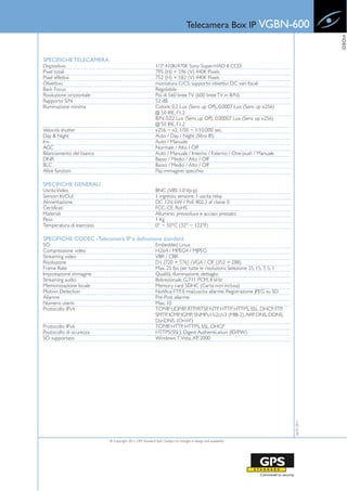 Vgbn 600 | PDF | Cameras and Camcorders | Consumer Electronics
