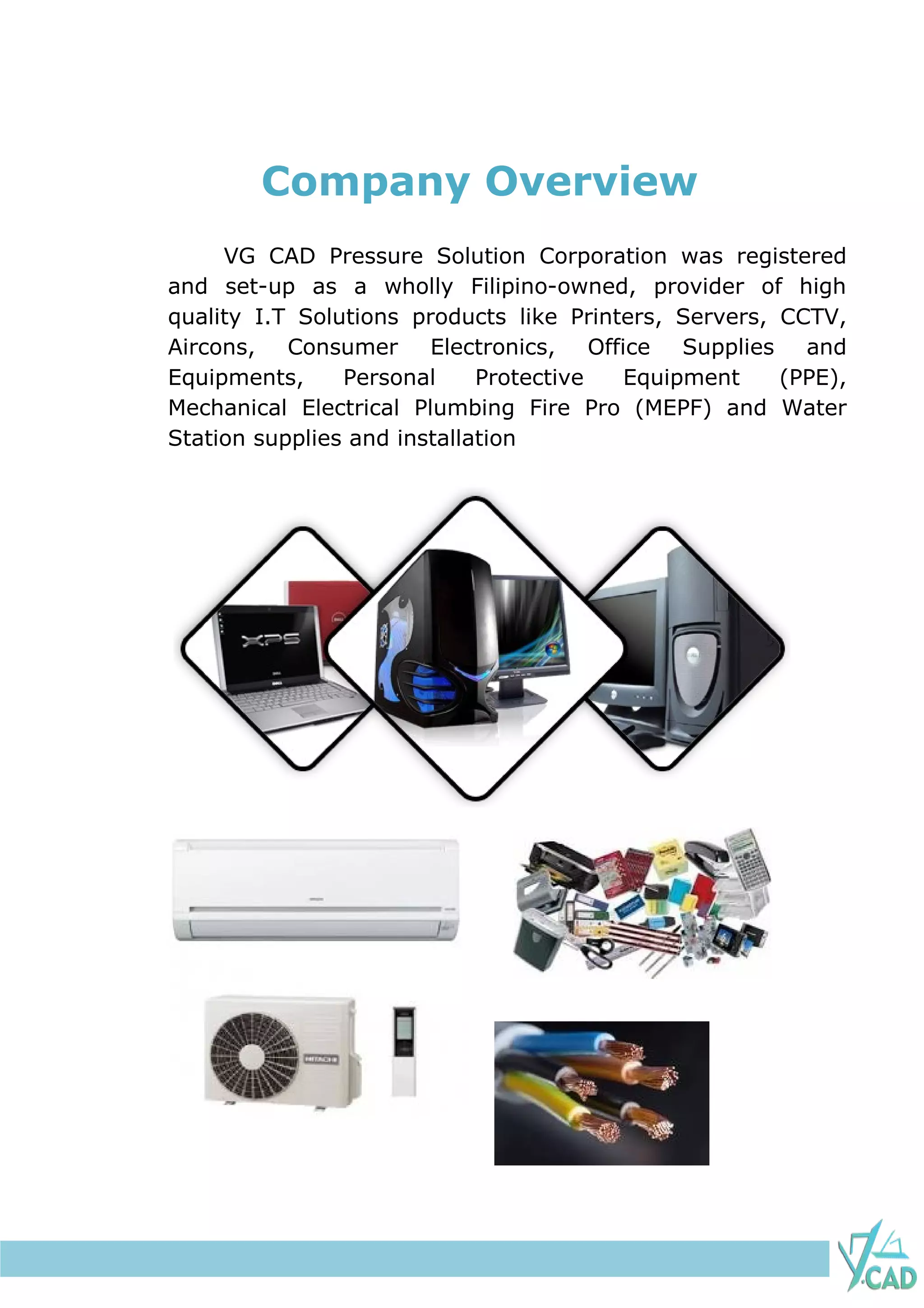 VG CAD PRESSURE SOLUTION CORPORATION | PDF | Business | Business and ...