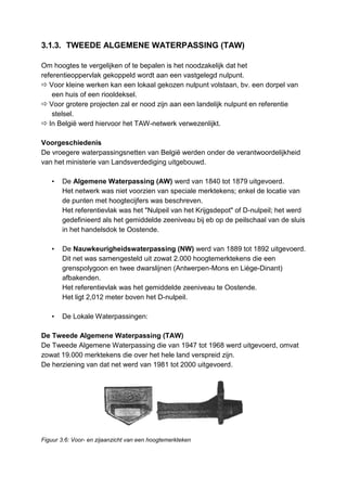 Topometrie en landmeetinstrumenten 1 | PDF