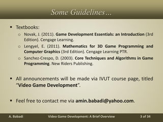 01. A Brief Overview | PPT