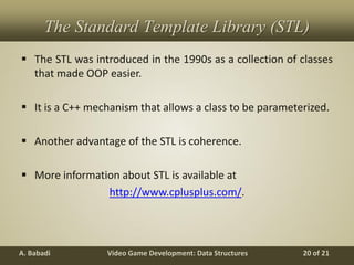 07. Data Structures | PPT