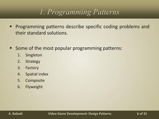 08. Design Patterns | PDF