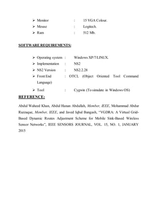 Vgdra a virtual grid based dynamic routes | PDF