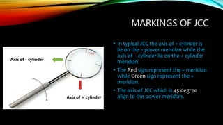 Technique of Jackson cross cylinder | PPTX