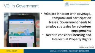 VGI Overview - Crowdsourcing Participatory Mapping | PPT