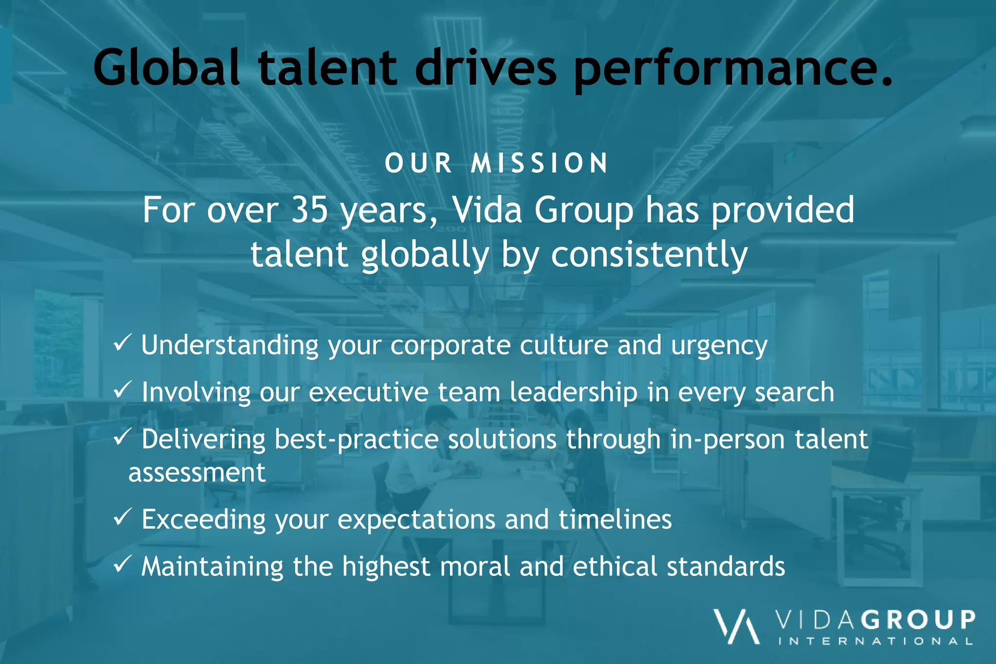 Vida Group Presentation | PPTX