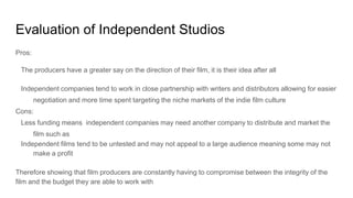 Ownership of the movie industry | PPTX