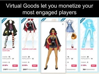 Virtual Goods: Why & How They Work | PPT