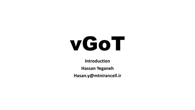 vGoT | PDF