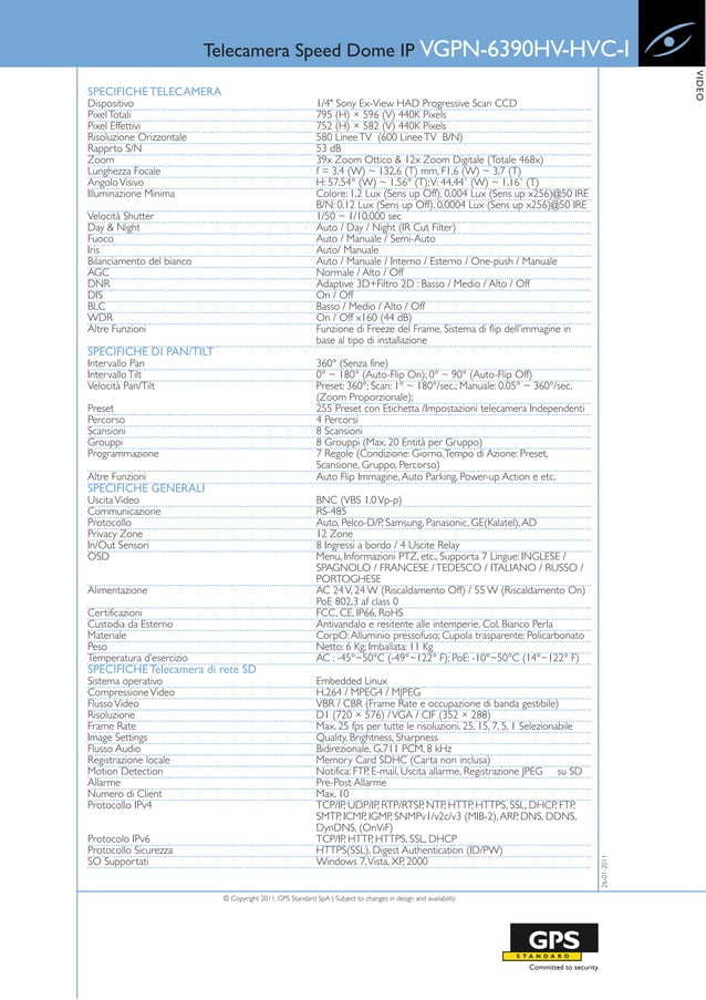 Vgpn 6390 hv-hvc-i | PDF