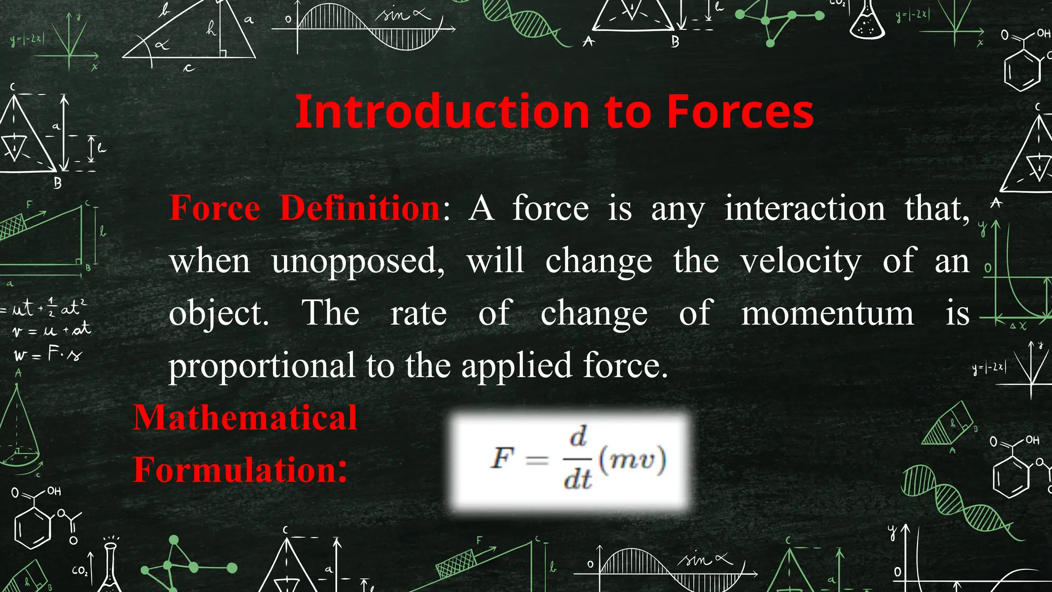 Forces and Interactions, Newton's First Law of motion: Inertial ...
