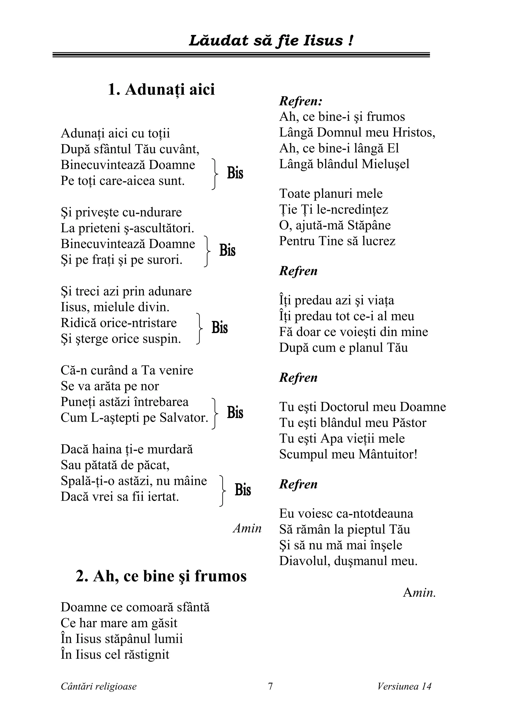 Cântări religioase creștin ortodoxe - pricesne, colinde | PDF