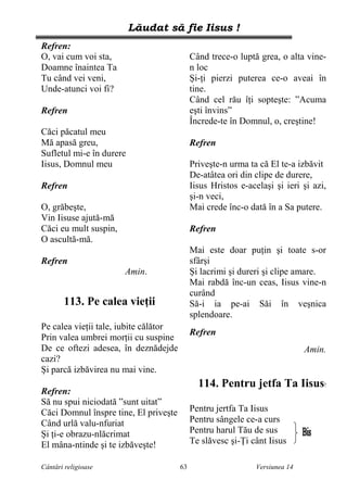 Cântări religioase creștin ortodoxe - pricesne, colinde | PDF