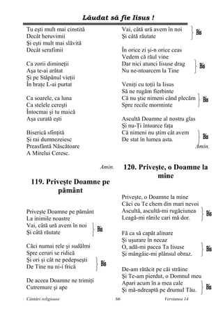Cântări religioase creștin ortodoxe - pricesne, colinde | PDF