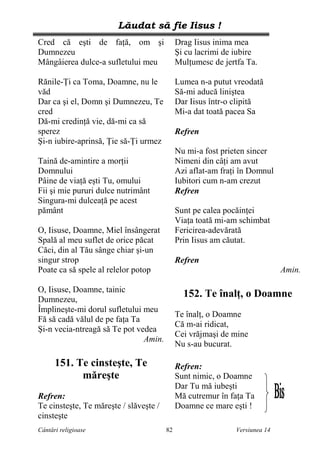 Cântări religioase creștin ortodoxe - pricesne, colinde | PDF