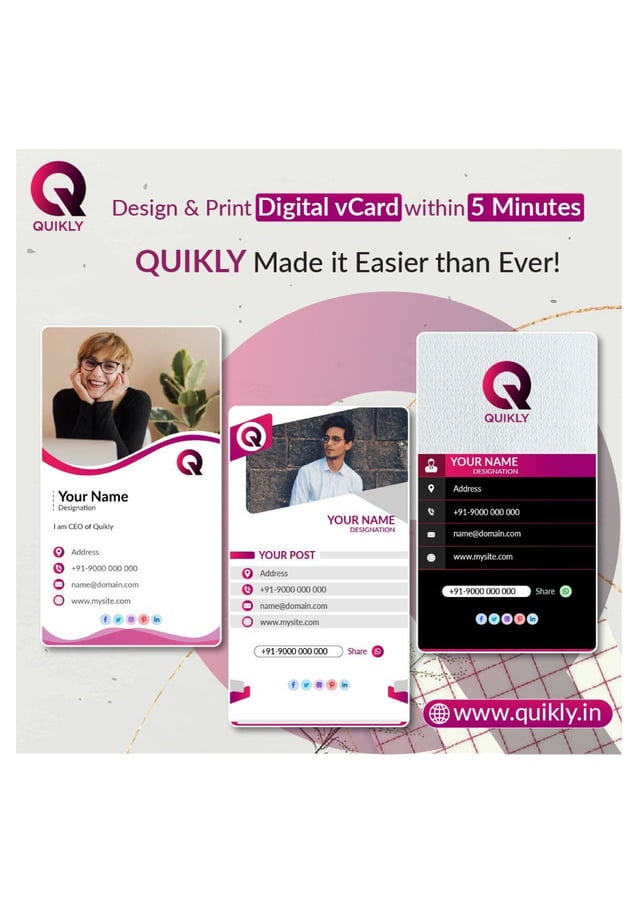Quikly Digital Card Maker | PDF