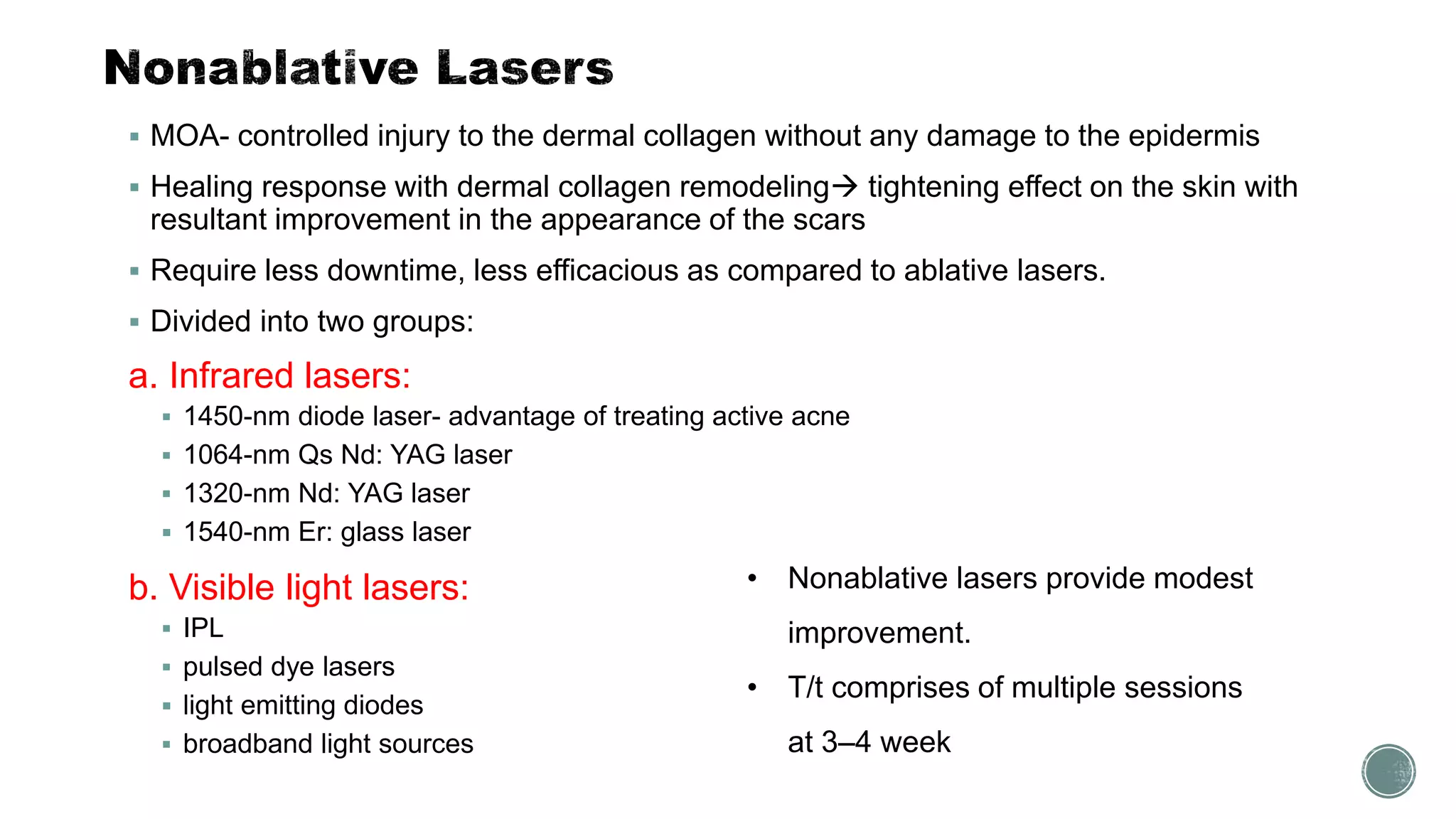 Acne scar management | PPTX