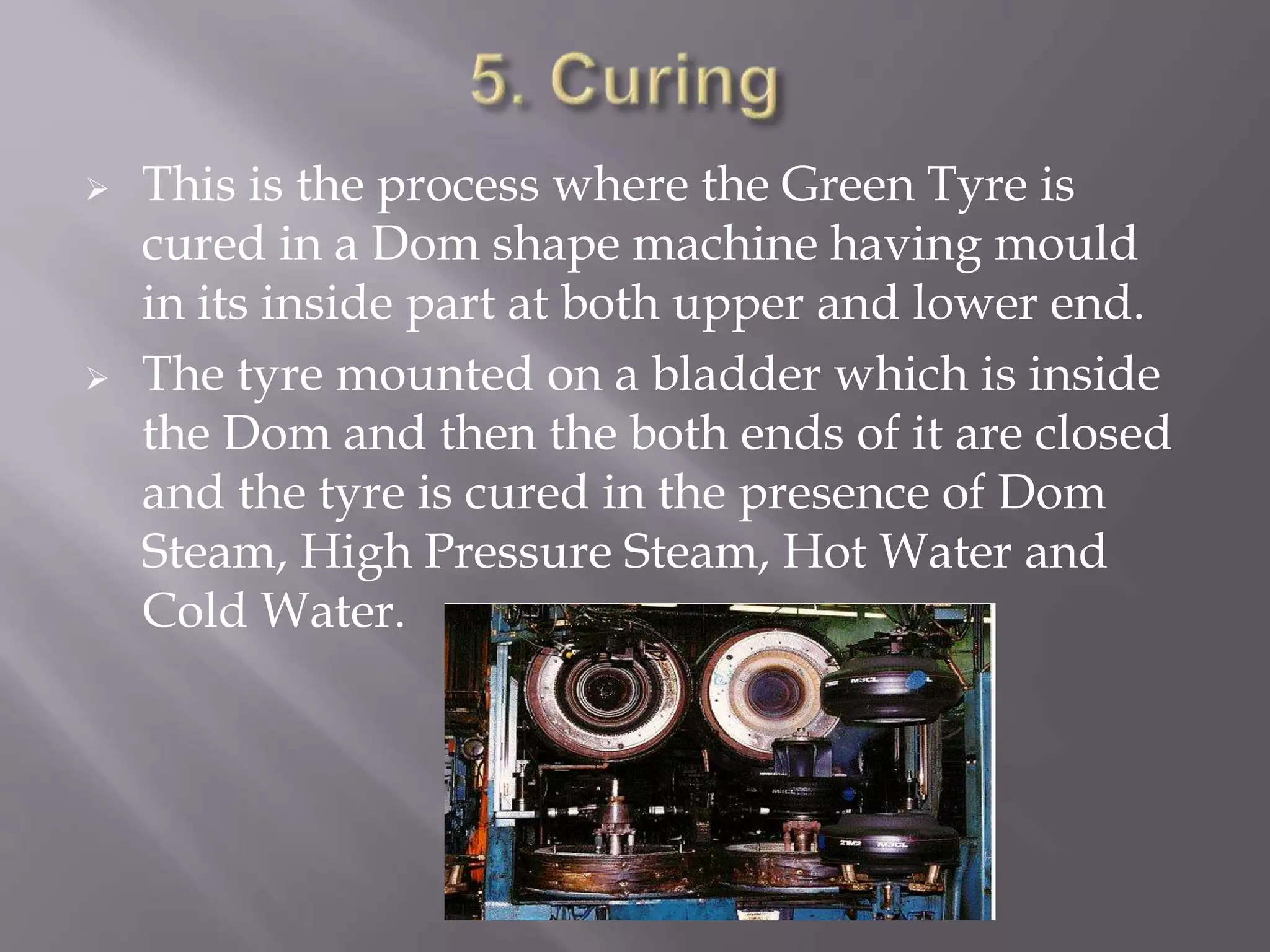 Tyre Manufacturing Process at J K Tyre | PPTX