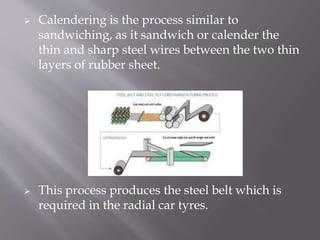 Tyre Manufacturing Process at J K Tyre | PPTX