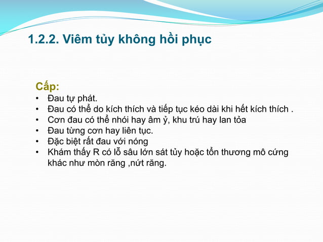 BỆNH LÝ TỦY VÀ VÙNG QUANH CHÓP | PDF