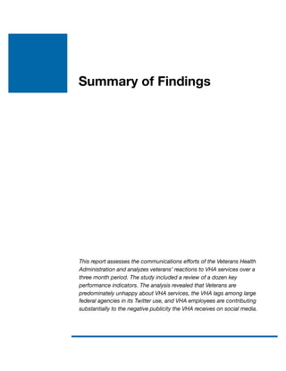Vha baseline analysis | PDF