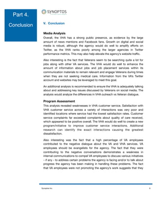 Vha baseline analysis | PDF