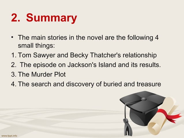 Mark Twain-The adventure of Tom Sawyer | PPT | Genres