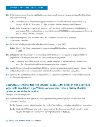 VA Homeless Program Strategic Plan for 2021-2025 | PDF