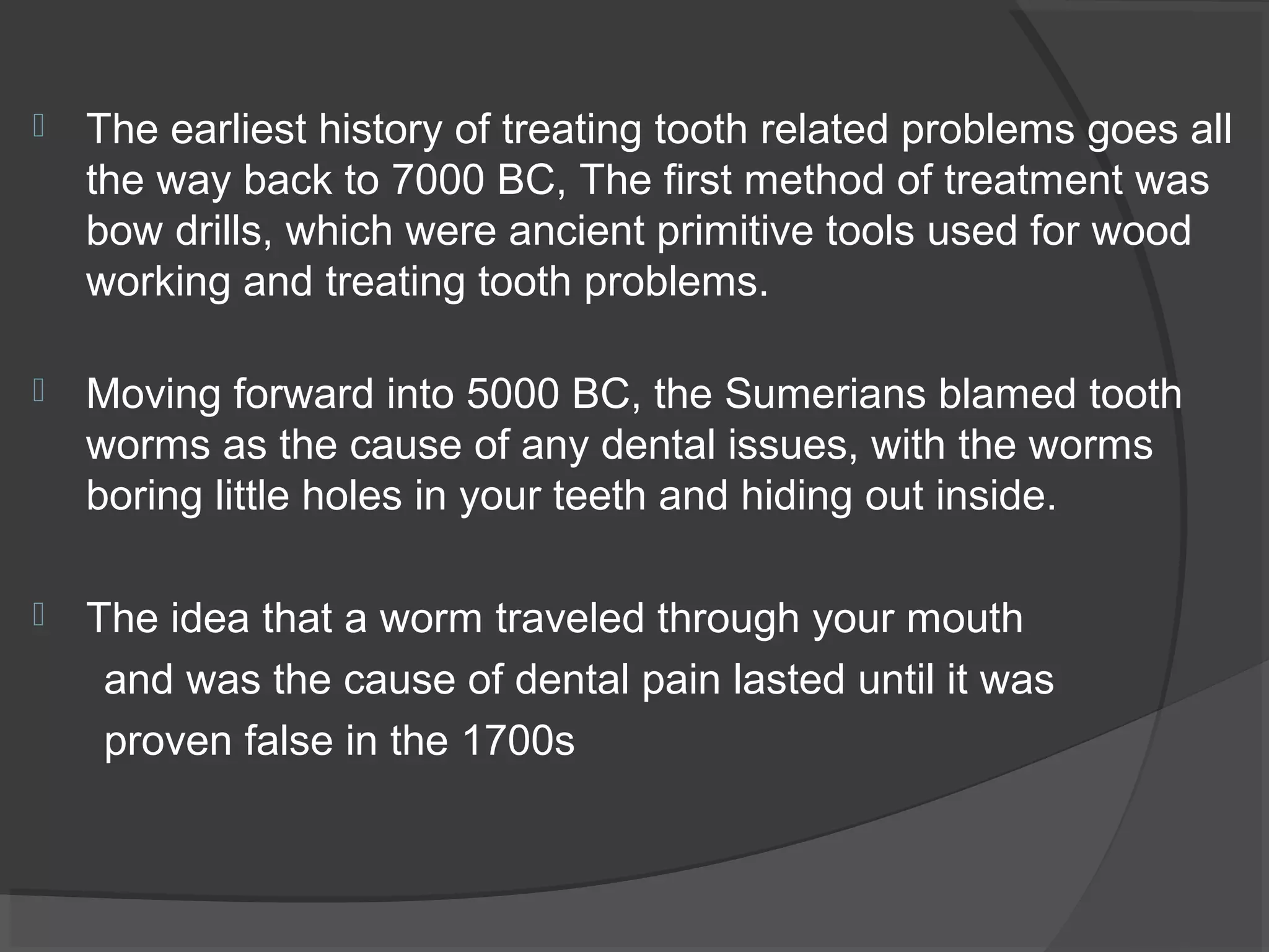 Introduction to Dentistry 1 | PPT