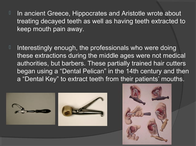 Introduction to Dentistry 1 | PPT | Dental Health | Diseases and Conditions