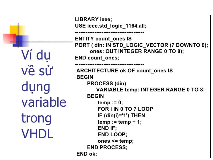 Vhdl