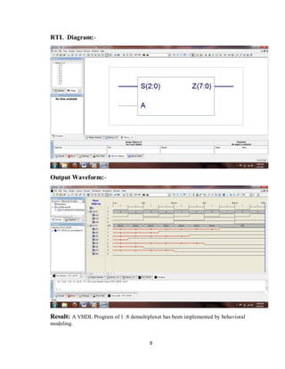 Programs of VHDL | PDF | Programming Languages | Computing