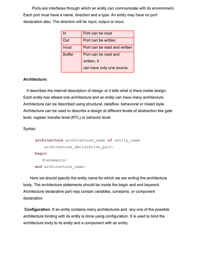 Vhdl Introduction Pdf