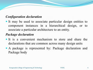 VHDL-Behavioral-Programs-Structure of VHDL | PDF