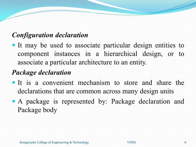 VHDL-Behavioral-Programs-Structure of VHDL | PDF